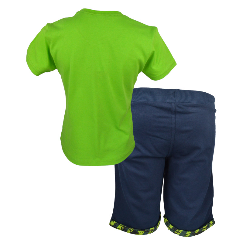 Σετ κοντομάνικη μπλούζα με φόρμα σορτσάκι "Joyce KO" - Αγόρια, Σετ